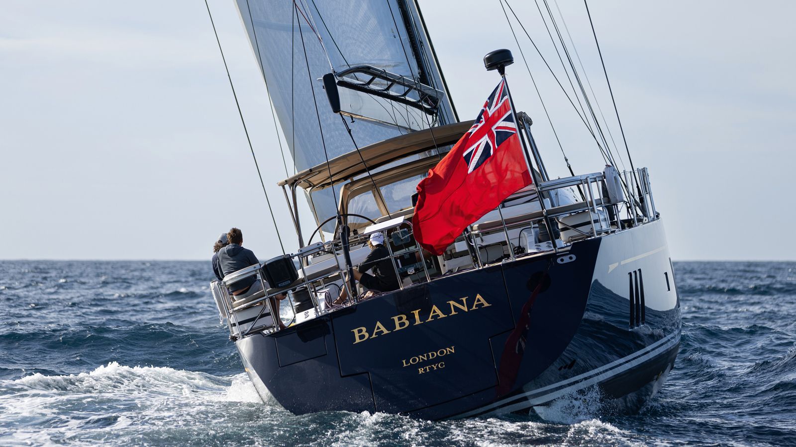 On board the 27m Oyster 885GT sailing yacht Babiana